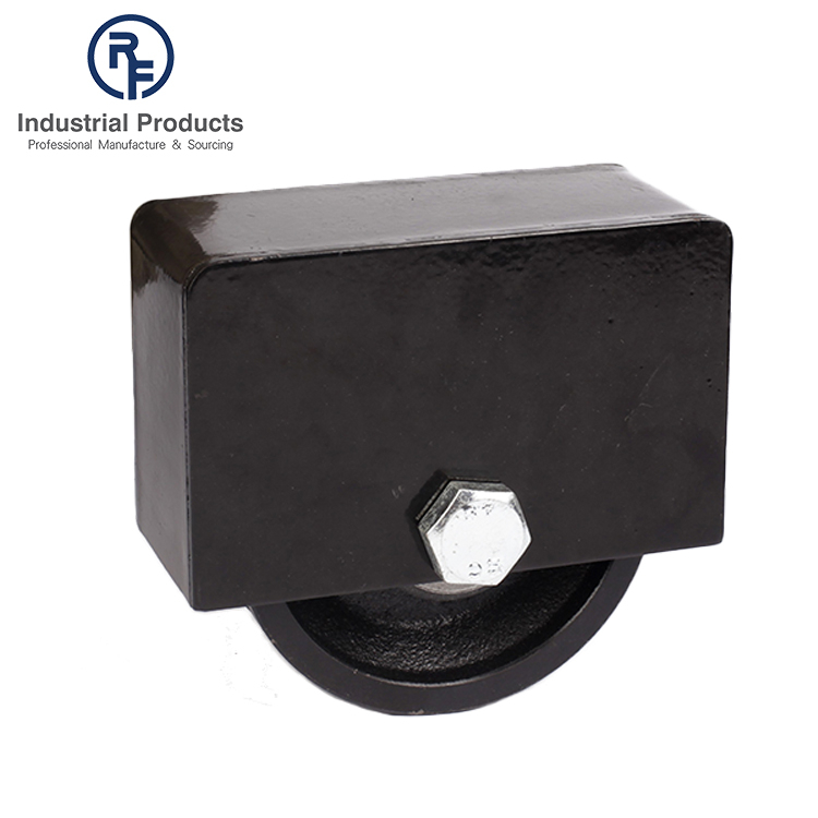 Black Powder Coated Wheel Boxes with Two Holes for V-groove Wheels from ...